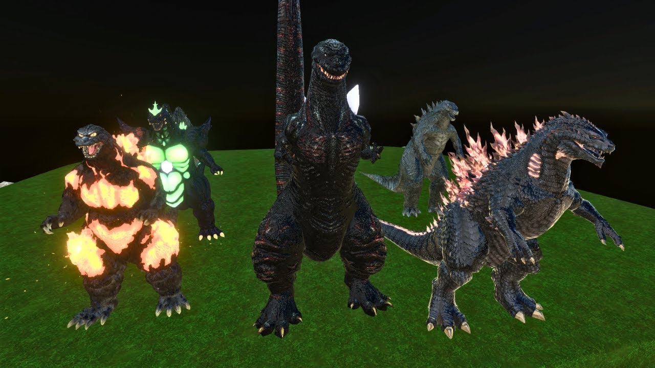 GODZILLA EVOLUTION - ANIMAL REVOLT BATTLE SIMULATOR - YouTube