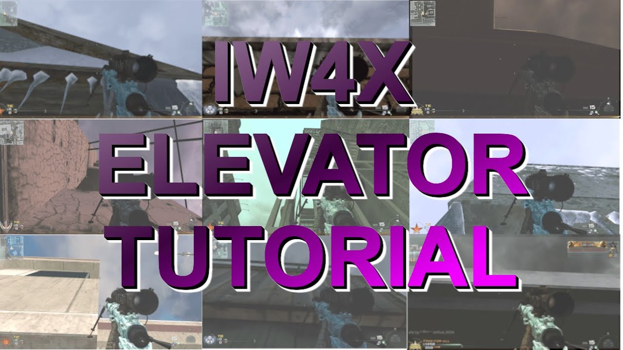 IW4X Elevator Tutorial (Elevator Glitch For Dummies) - YouTube
