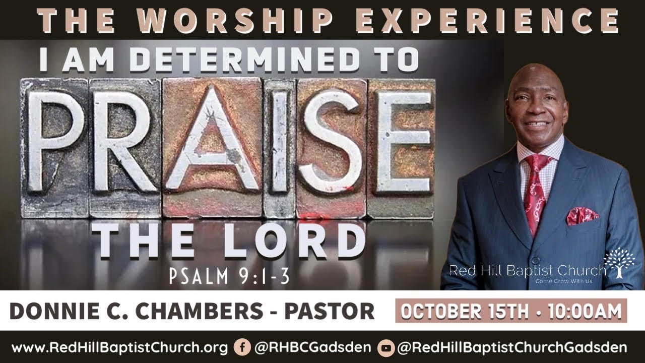 RHBC Live Worship Service, 10/15/2023, Pastor Donnie C. Chambers will bring the message. - YouTube