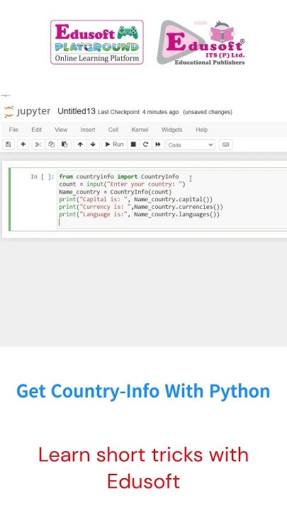 Get Country-info With Just Few Python Codes! - YouTube