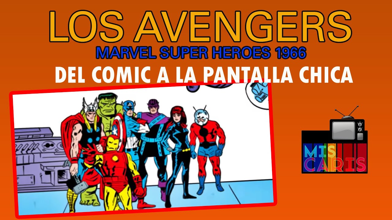 Serie Animada De Superhéroes De Marvel De 1966