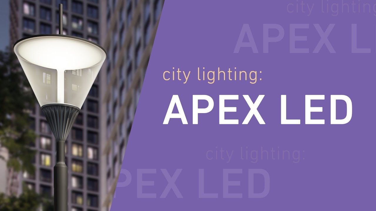City Lighting. APEX LED - YouTube