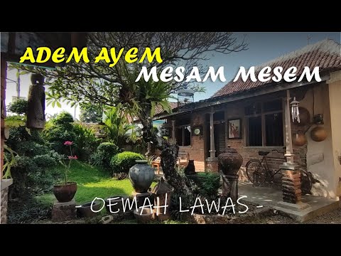 INSPIRASI RUMAH JOGLO JAWA KUNO MINIMALIS - YouTube