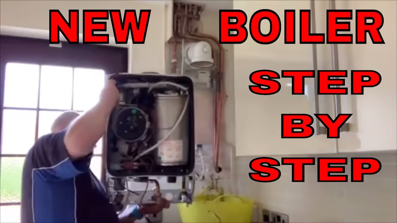 NEW BOILER - Step by Step Installation - Leeds Plumber - YouTube