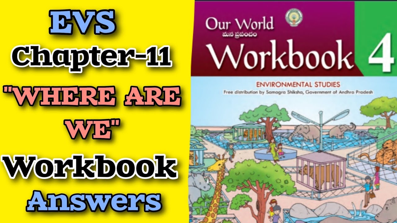 4th 💯EVS "UNIT-11 -WHERE ARE WE" Semester-2 Workbook Answers | 💯4th ...