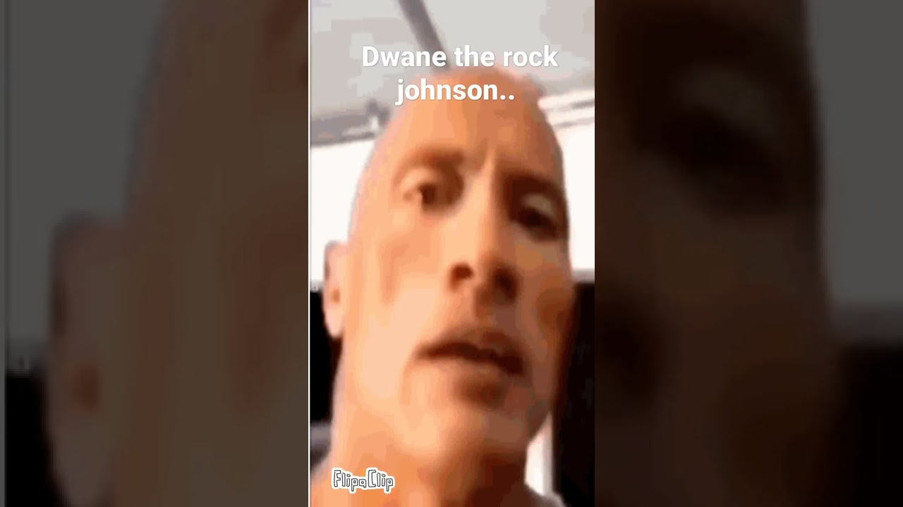 Dwane the rock johnson meme #shorts - YouTube