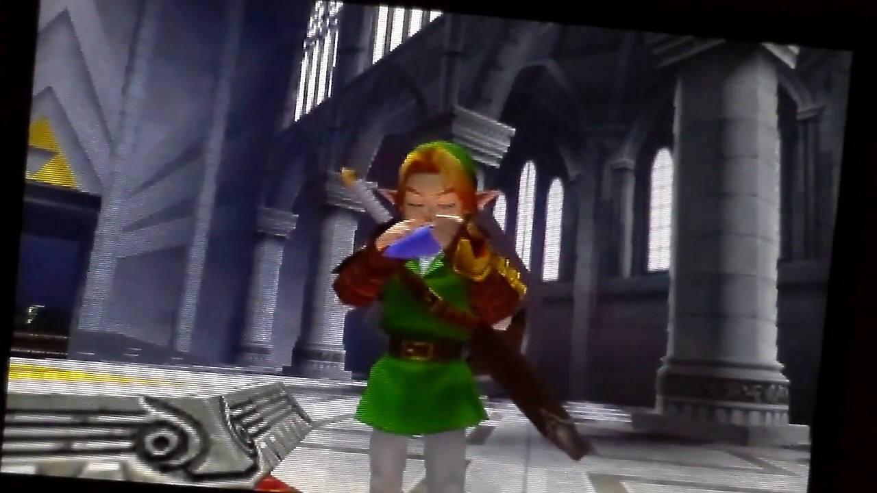 Legend Of Zelda: Ocarina of Time 3D - Using The Deku Stick As Adult ...