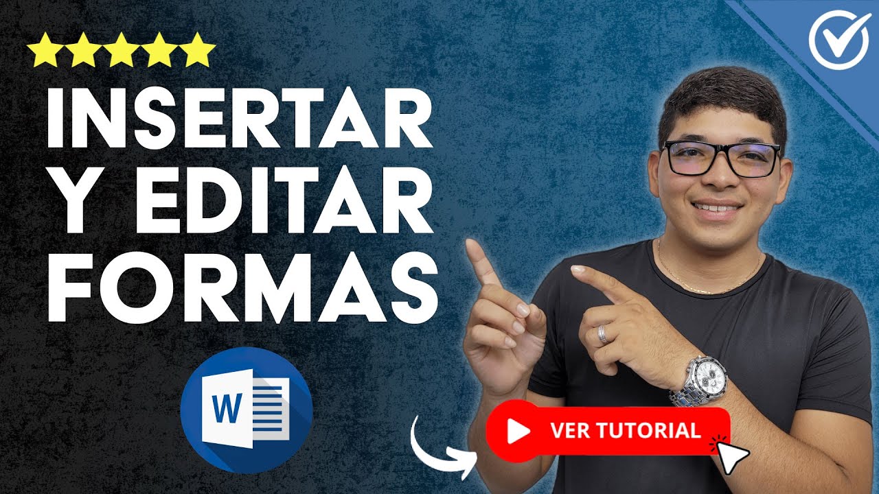 Cómo INSERTAR y EDITAR FORMAS en Word | 🟦 Escribe Dentro de las Formas ...