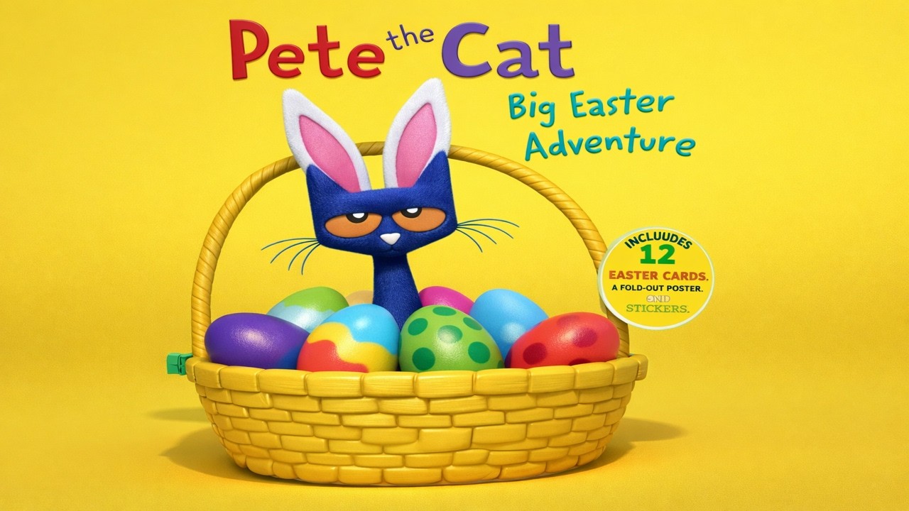 PETE THE CAT - BIG EASTER ADVENTURE 🐰🥚 | Fun Easter Story for Kids ...