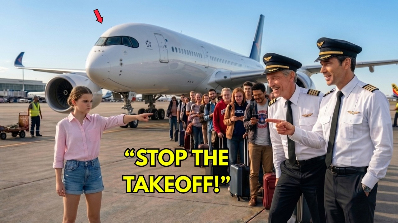This Plane Cant Take Off, the Girl Said — The Pilots Laughed… Then Fell ...
