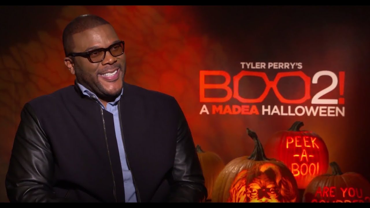 Tyler Perry Talks BOO 2! & Teases 'Madea Family Funeral' - YouTube