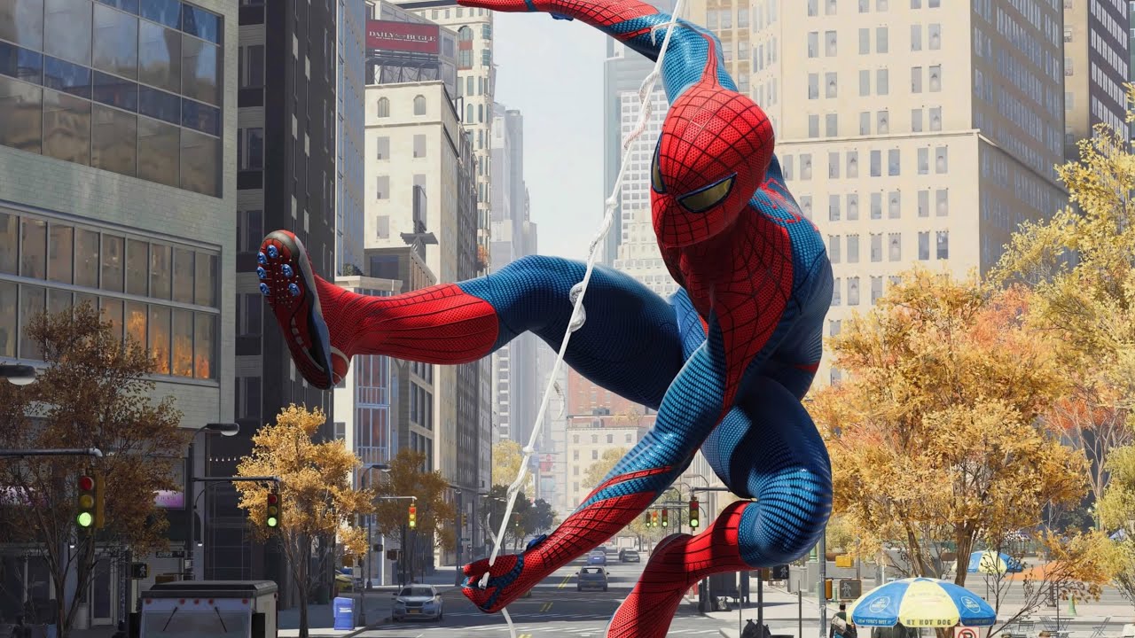 Swinging and Crime Fighting ( Spider-Man Remastered ) PS5 4K 60FPS TEST ...