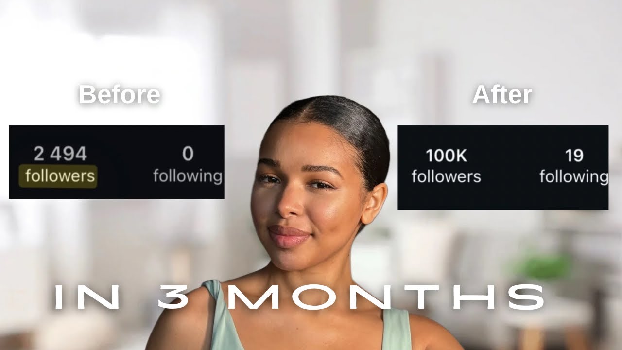 How I Grew from 2K to 100K on Instagram in JUST 3 MONTHS - YouTube