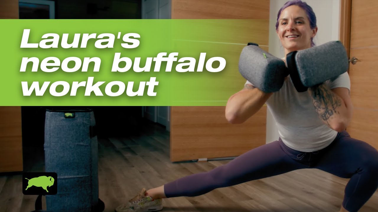 Laura's neon buffalo Workout - YouTube