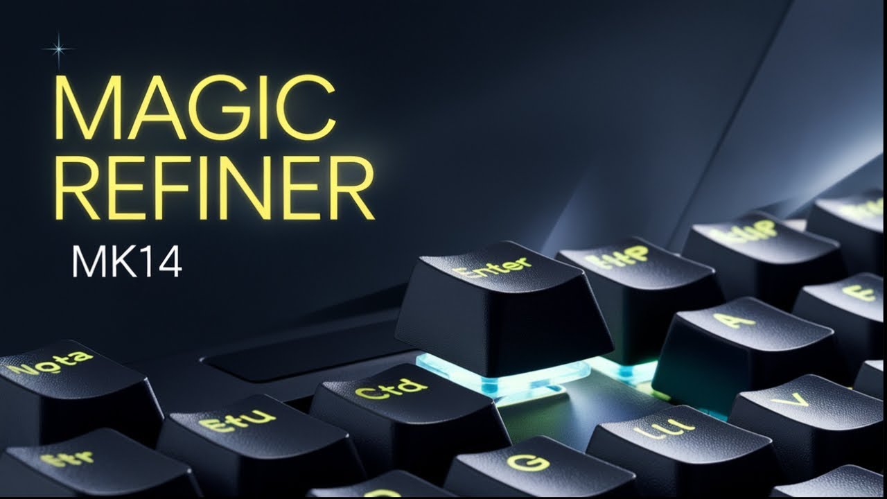 MAGIC REFINER MK14: The Keyboard That Changed Everything - YouTube