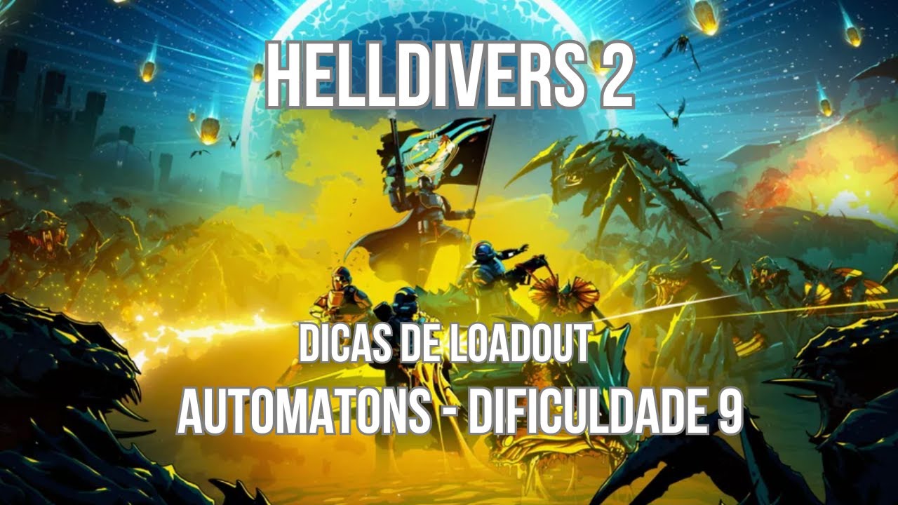 Helldivers 2: Dica de loadout vs Automatons - Gameplay Dificuldade 9 ...