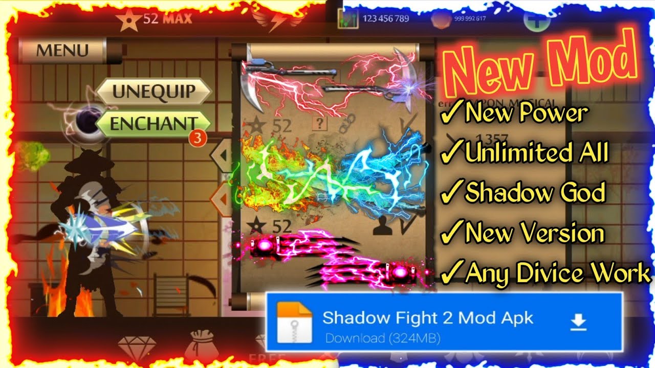 Shadow God in Shadow fight 2 !! Gameplay video - YouTube