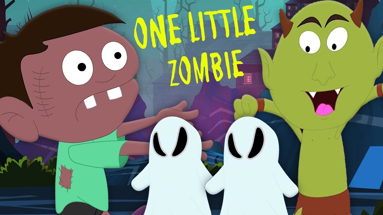 une peu zombie | comptines | Canzoni per Bambini | One Little Zombie ...