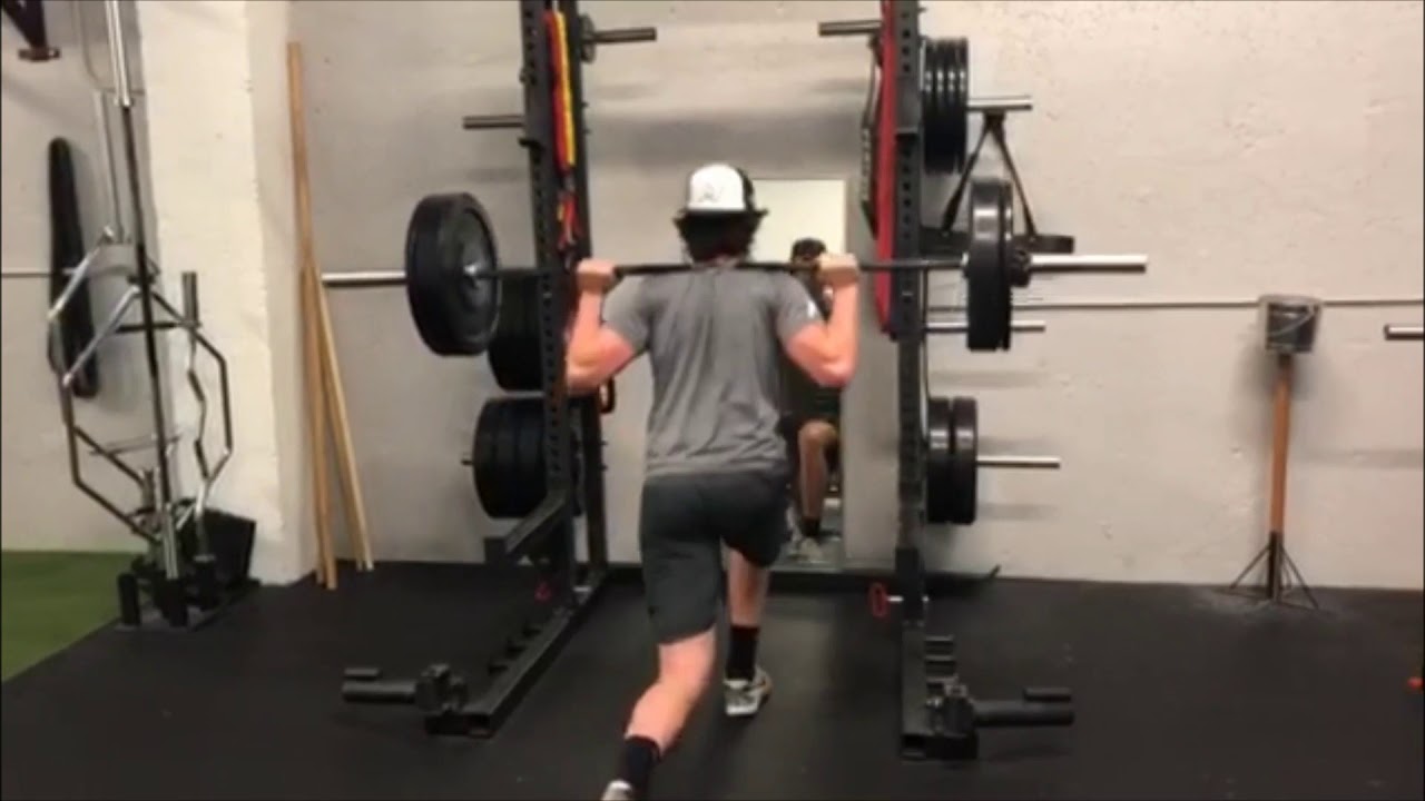 BB Step Back Lunges - YouTube