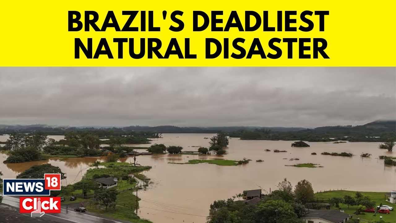 Brazil Floods 2024 | Many lost Lives After Heavy Rainfall Triggers floods, Landslides In Brazil ...