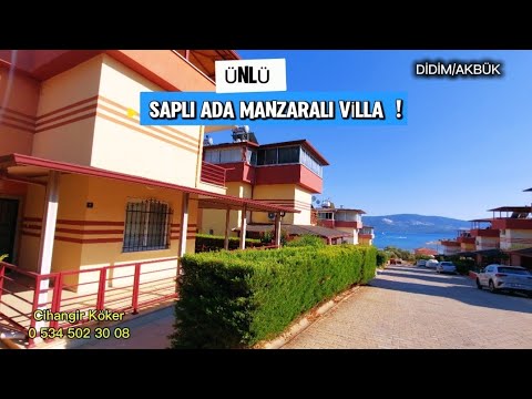 DİDİM AKBÜK'TE DENİZE 150 m ,ÜNLÜ ADAYA KOMŞU VİLLA  ! #satılıkvilla #didim #aydın 
