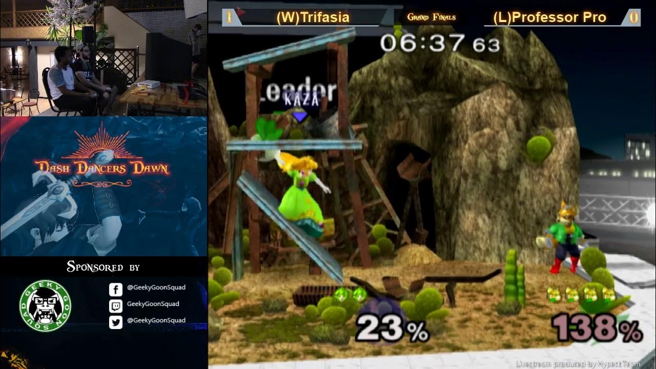 DDD - Trif (Peach) Vs. Professor Pro (Fox) - Grand Finals - Melee - YouTube