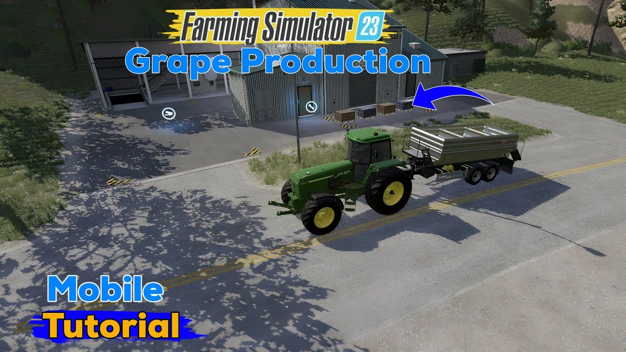 ! Farming Simulator 23 - Grape Production ! Making Grapes Juice ...