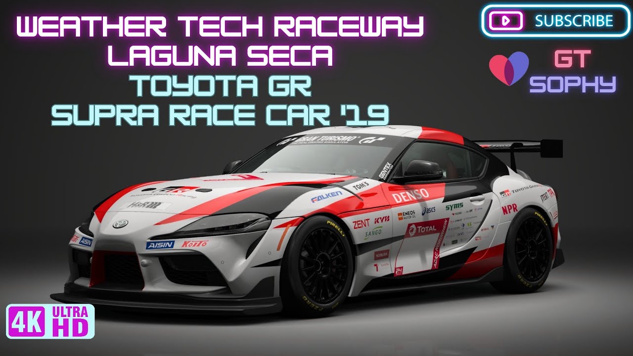 Gran Turismo 7 | GT Sophy | Weather Tech Raceway Laguna Seca | GR Supra ...