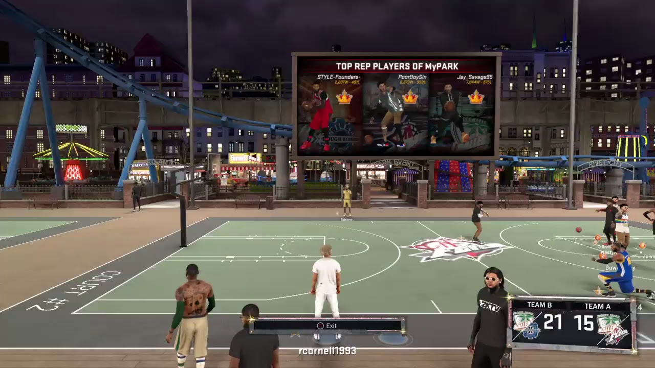 Nba 2K17 Park. Who tryna run park - YouTube