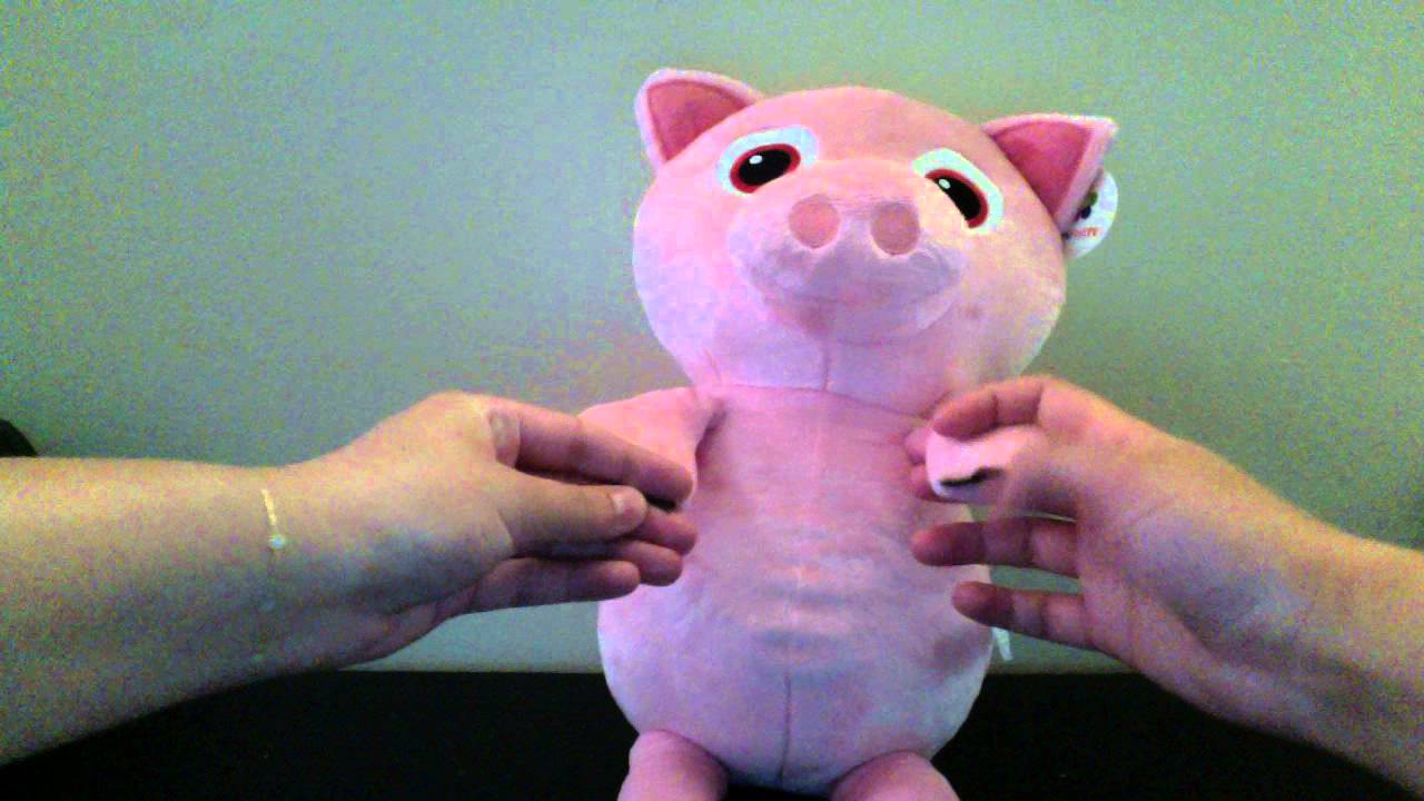 Review On Plush Pig By BabyFirst - YouTube