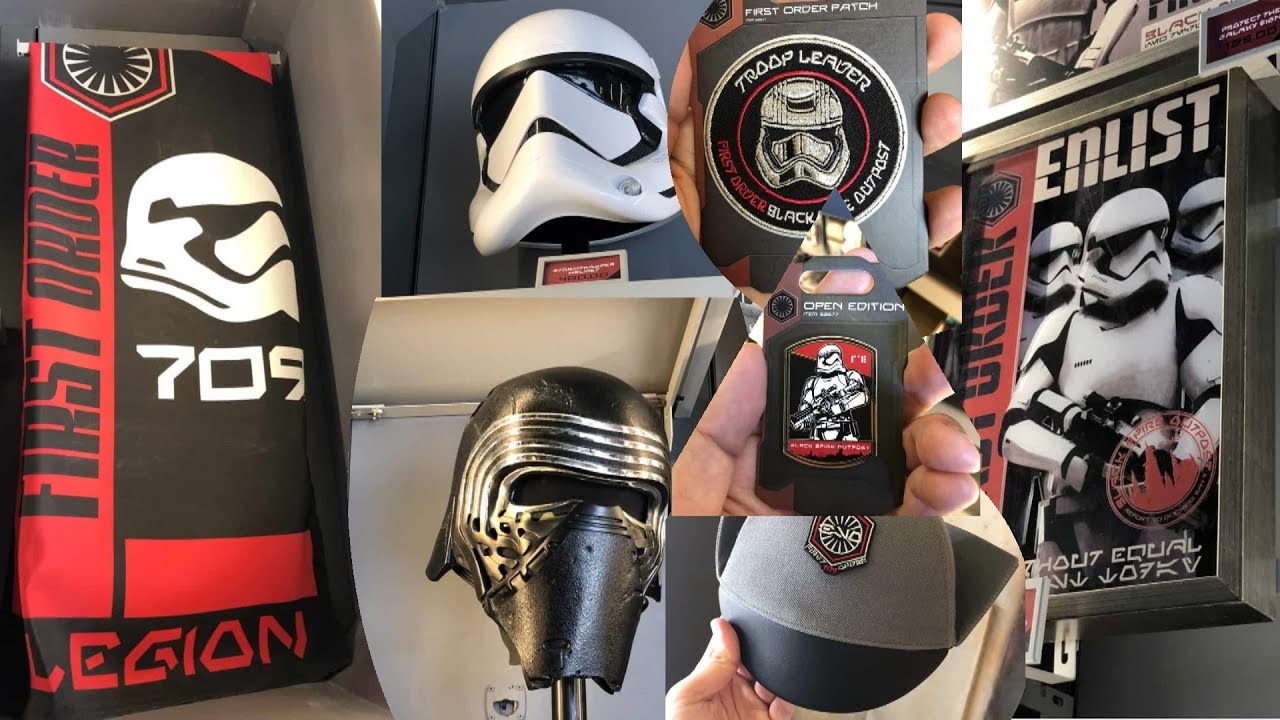 Star Wars: Galaxy's Edge - First Order Cargo Merchandise - YouTube
