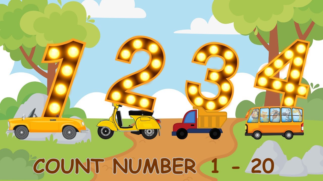Number Song | Number counting 1 To 20 | Counting and Number Learning ...