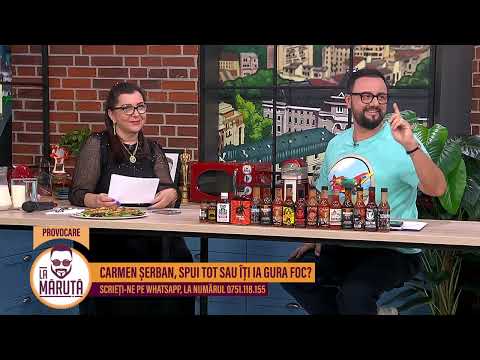 Carmen Șerban la sosurile picante 🔥