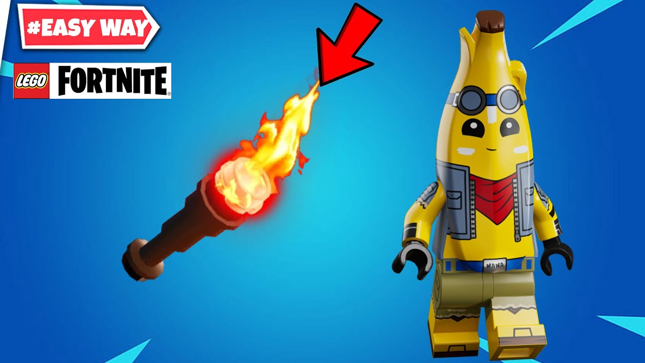 How to Craft Torch in Lego Fortnite | #legofortnite #fortnite # ...