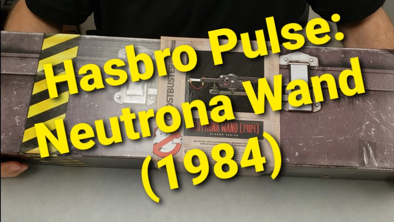 Ghostbusters (1984) | Haslab | Neutrona Wand | Hasbro Pulse | Unboxing ...