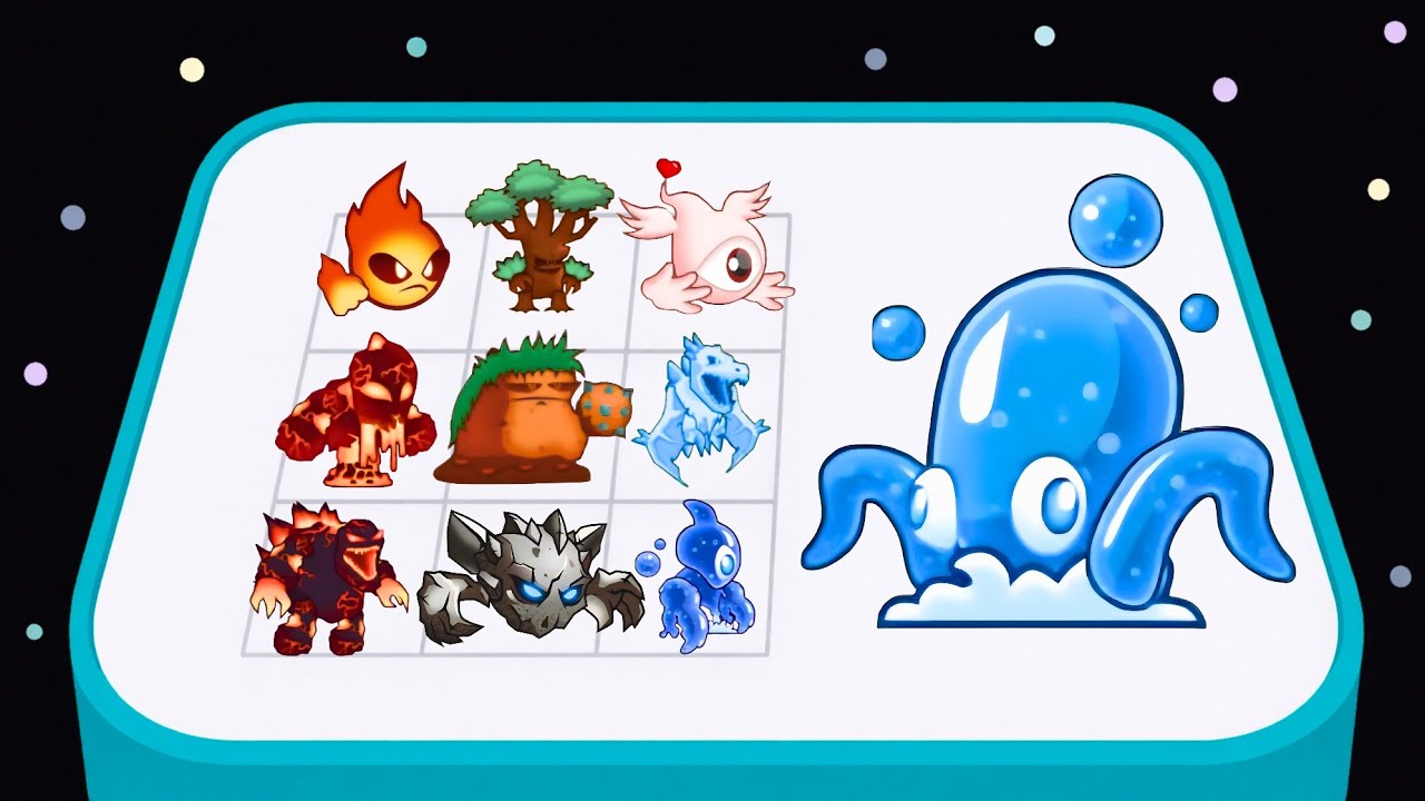 ELEMENTAL MONSTERS: MERGE GAME - Merge Monster Battle, Android Gameplay ...