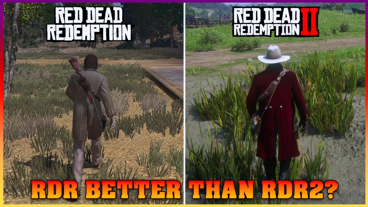 9 THINGS RDR1 Does Better Than RDR2 - YouTube
