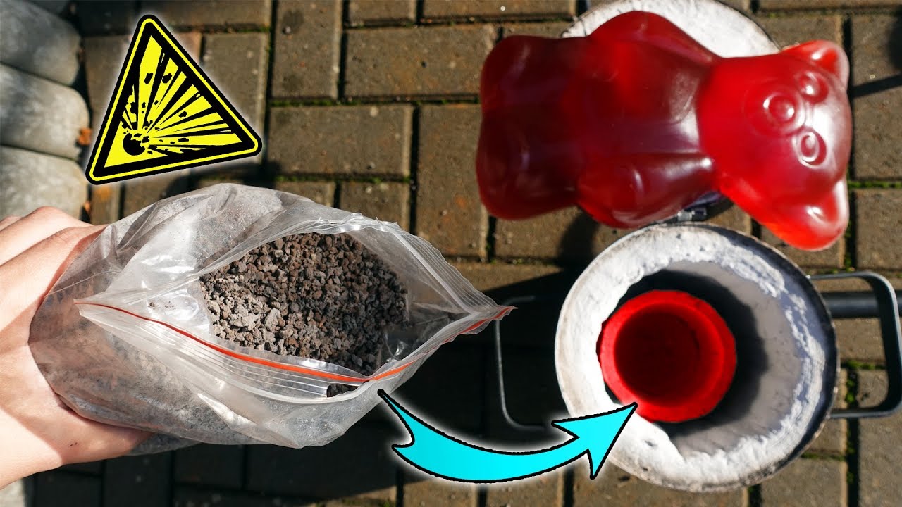 Ist es möglich ECHTE LAVA mit dem 1450° GAS SCHMELZOFEN herzustellen ...