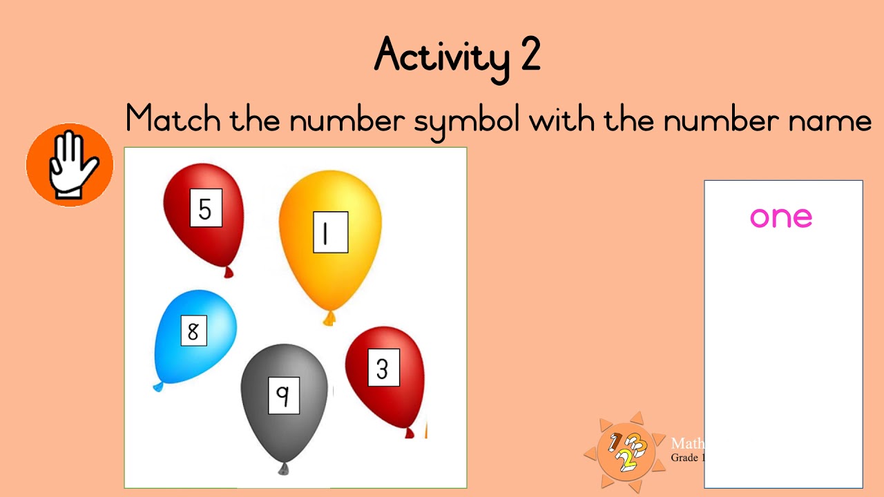 Numbers Names and Number Symbols UNI D19 Gr1 Mat - YouTube