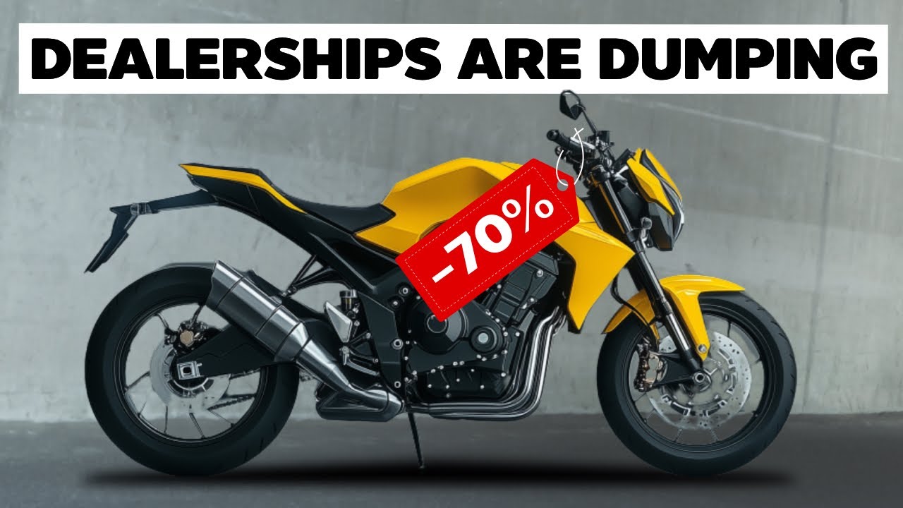 12 Unsold Motorcycle Models Dealerships Are Dumping ASAP - YouTube