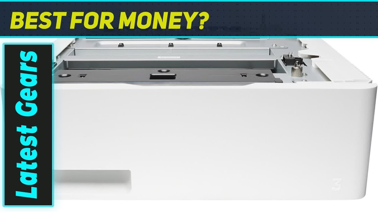 HP LaserJet 550-sheet Feeder Tray: The Smartest Printer Upgrade! - YouTube