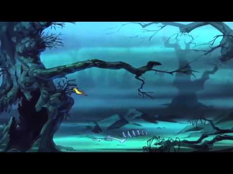 The Sword in The Stone  Merlin saves Wart from Mim HD