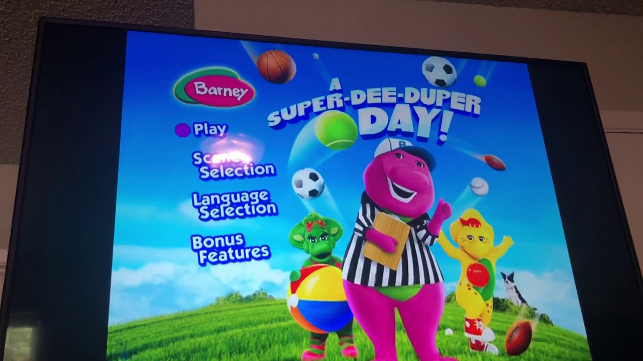 Barney a super Dee Duper day the third - YouTube