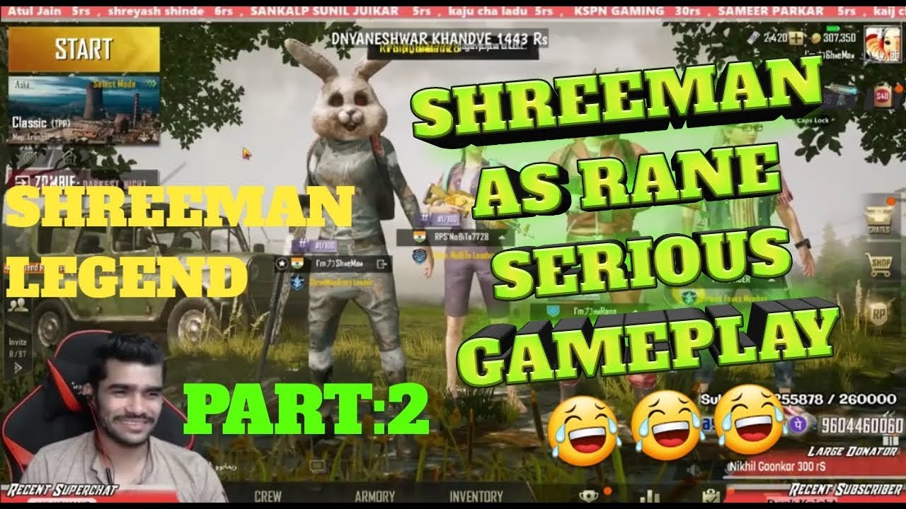 SHREEMAN LEGEND! SERIOUS GAMEPLAY WITH RANE 🤣🤣🤣 /PART 2 - YouTube