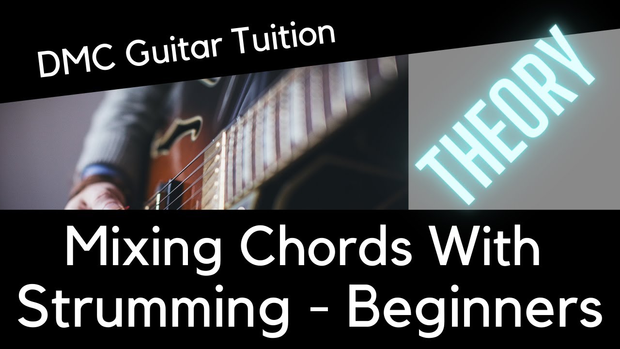 Beginners! Mixing Chords with a Strumming Pattern (Dancing In The Dark ...