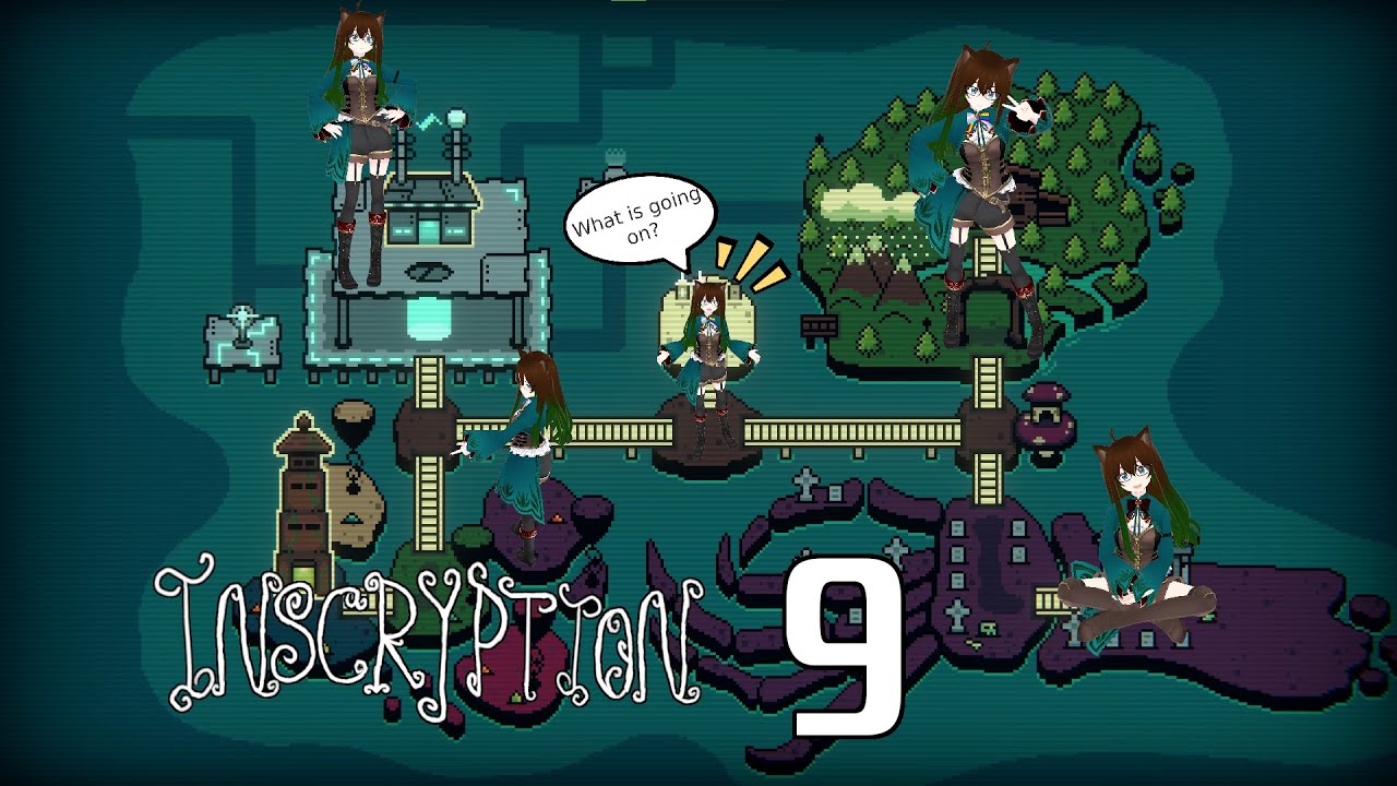 Finding secrets and finishing off Magnificus. Inscryption 9 - YouTube