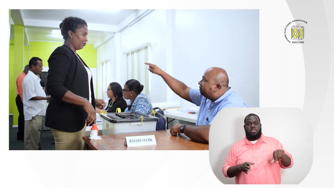 GECOM 2020 Voting Process - YouTube