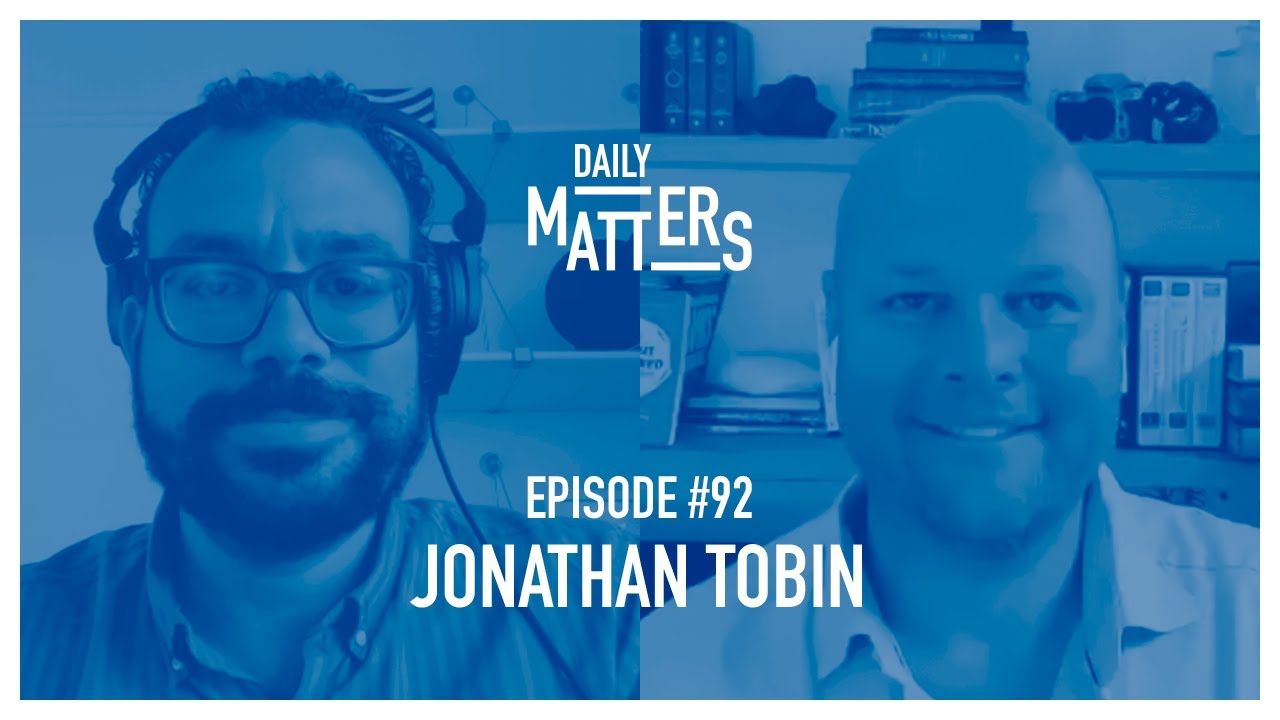 Daily Matters - Episode #92 - Jonathan Tobin - YouTube
