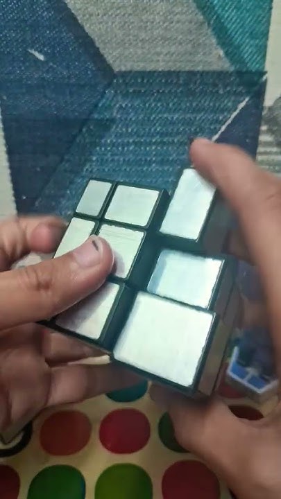 mirror cube super beat #cube #cubing #cubeonbeat #rubikscube #fastcube #cubeart #cubelelo #viral ...