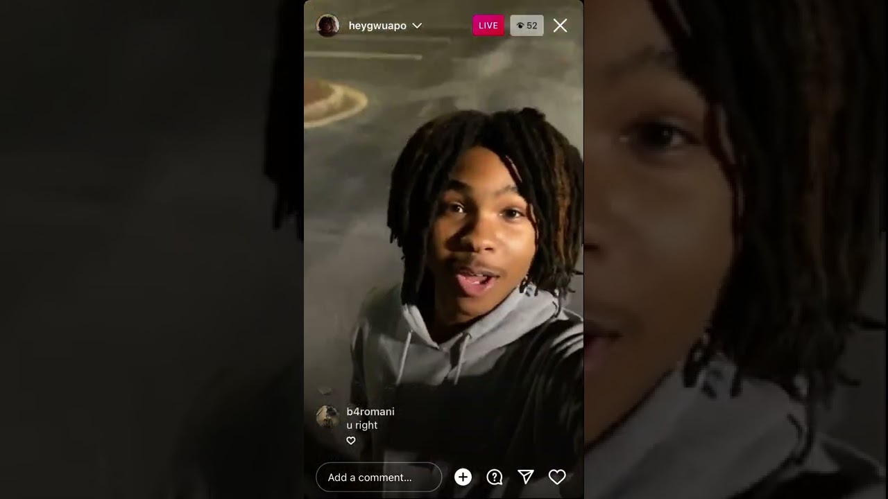 alt rapper @heygwuapo gets mugged on IG live (OH NO 😱) - YouTube